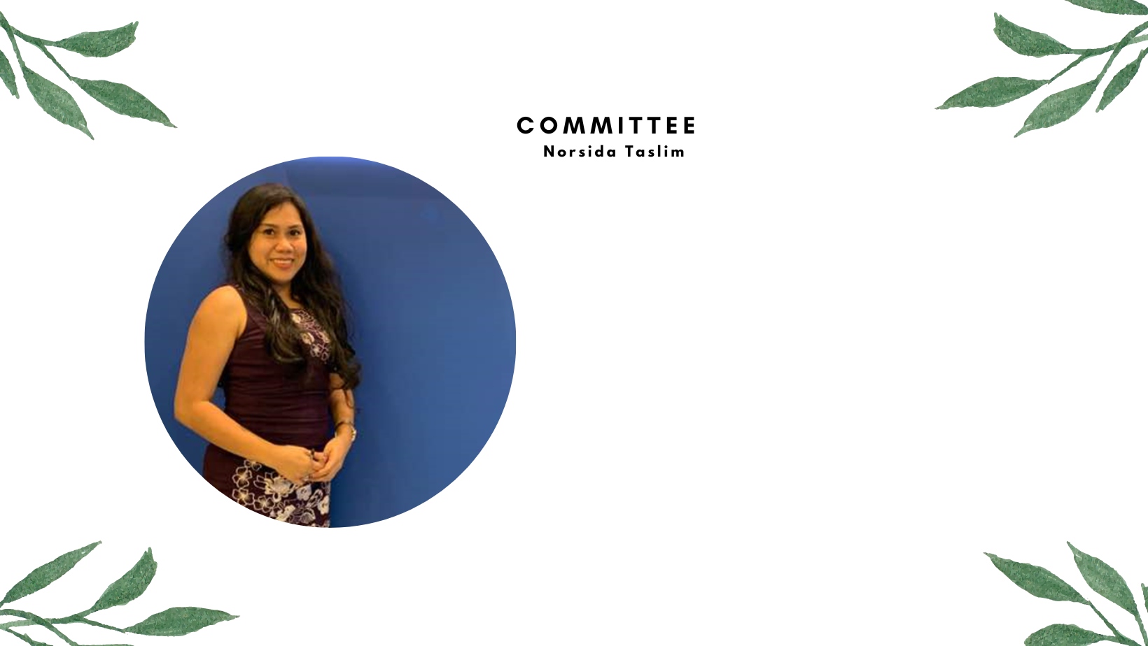 EXECUTIVE COMMITTEE – WMAM – Waste Management Association of Malaysia