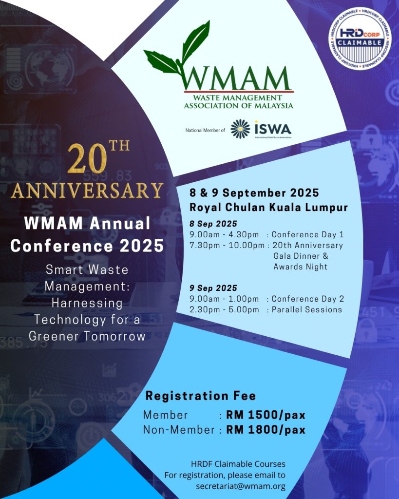 UPCOMING – WMAM – Waste Management Association of Malaysia